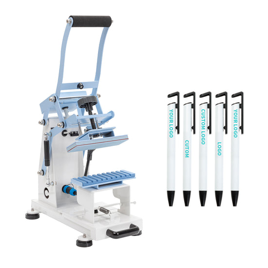 H1P Pen Heat Press Machine for Making Pens Sublimation Logo Patterns B ...